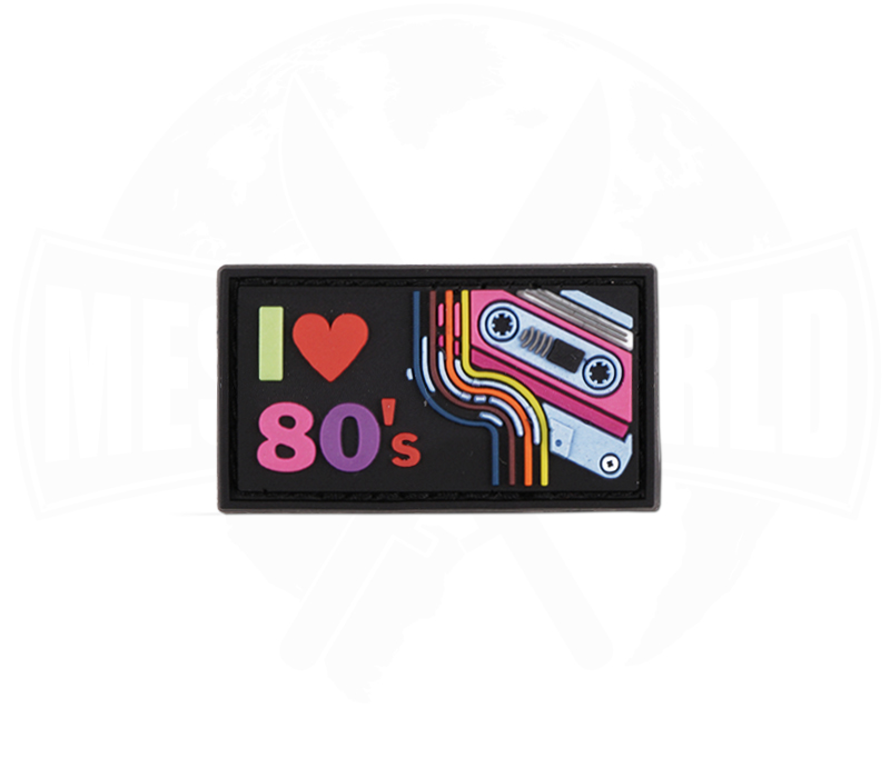 Patches - I Love 80´s Patch | Messerworld.en