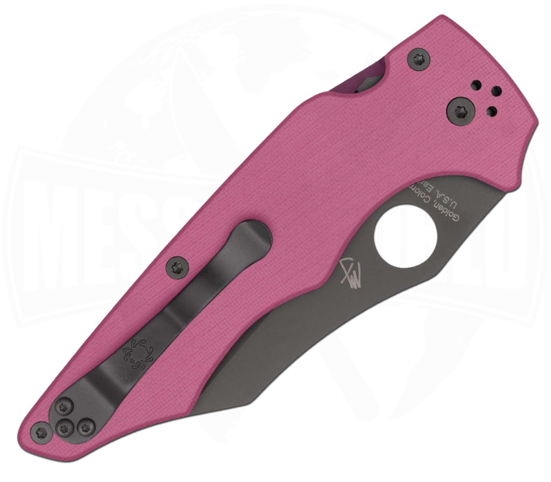 Spyderco YoJumbo Pink S30V DLC | Sprint Run Taschenmesser | Messerworld
