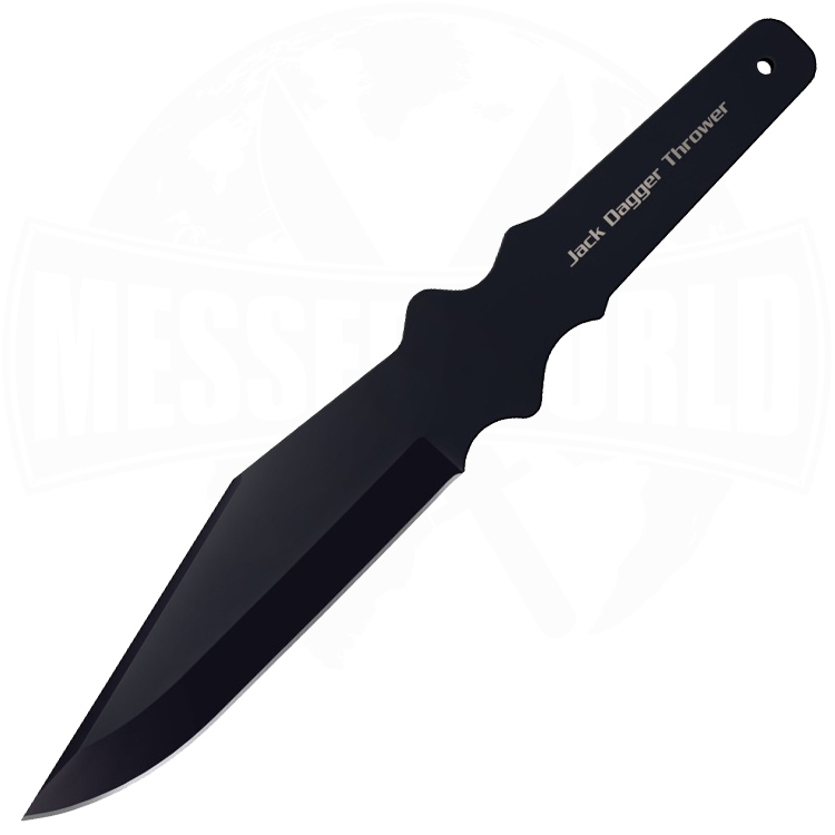 Cold Steel Jack Dagger Thrower - Bowie Wurfmesser Schwarz | Messerworld