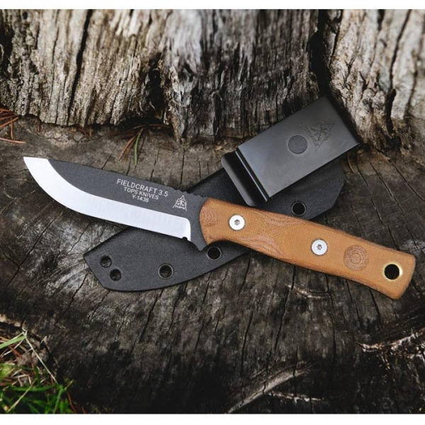 TOPS Knives Fieldcraft 3.5 Gürtelmesser - Outdoormesser aus USA ...