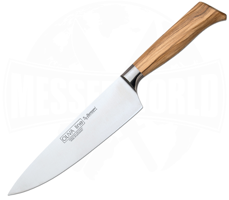 Burgvogel Chefmesser Oliva Line 20 cm | Messerworld