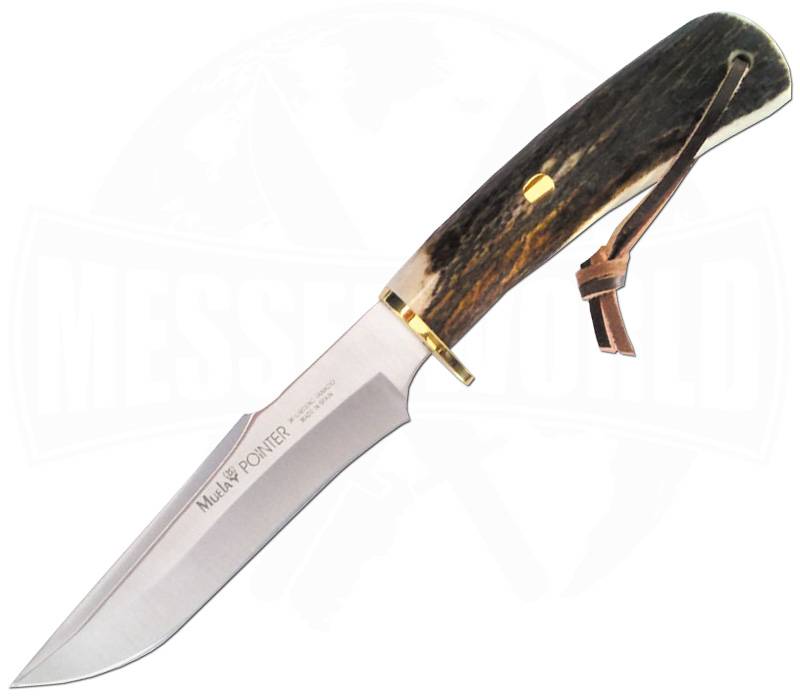 Muela Pointer Micarta - edles Outdoormesser aus X50CrMoV15 Stahl und ...