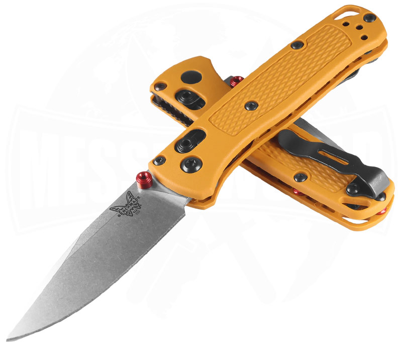 Benchmade Mini Bugout Yellow | Messerworld.en