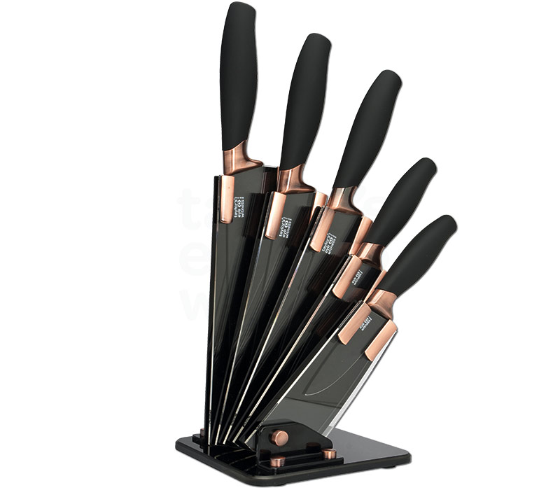 Brooklyn Copper Kochmesserset 5-telig | Messerworld