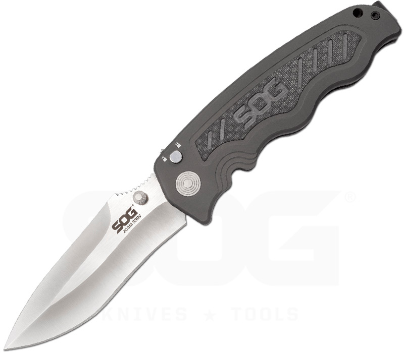 SOG Zoom Carbon Einsatzmesser mit Federunterstützung | Messerworld.en