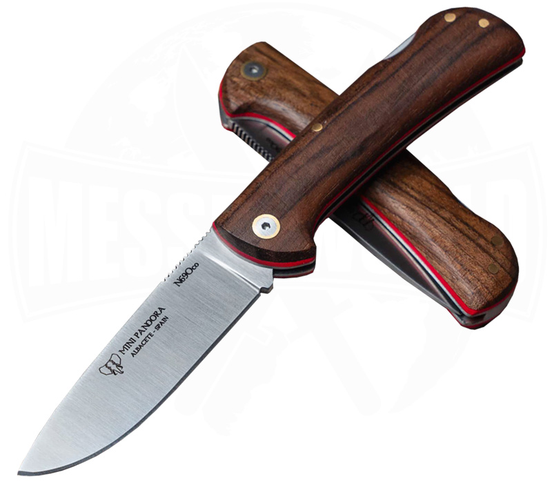 Cudeman Mini Pandora Nussbaum - Back Lock Mechanismus | Messerworld